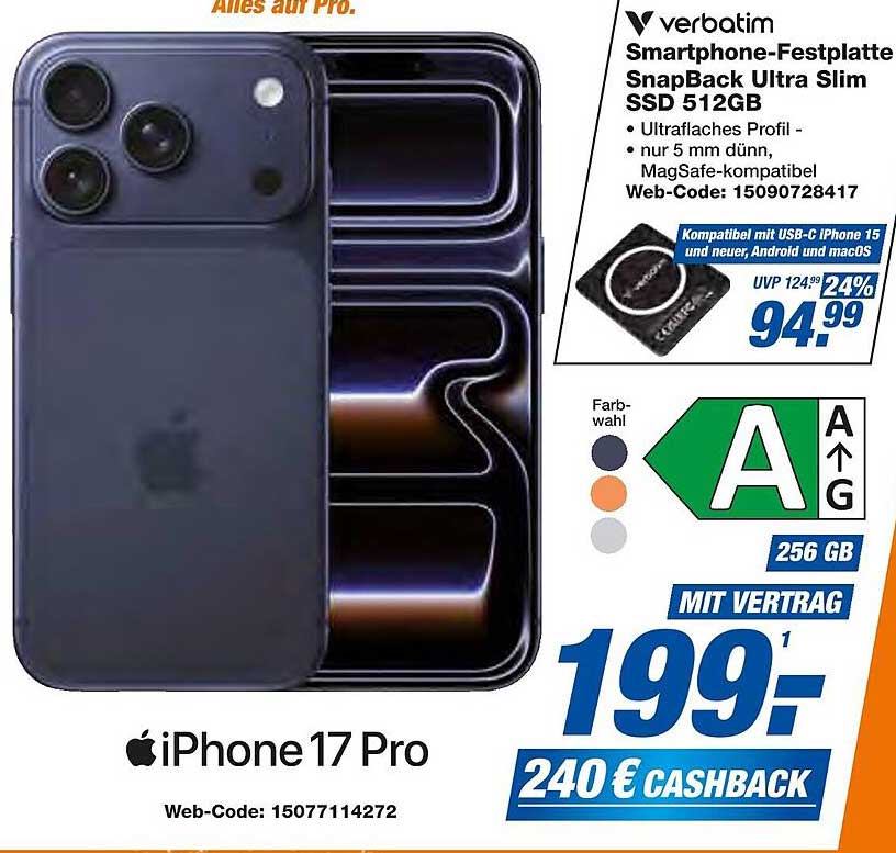 Apple Iphone 17 Pro 256 Gb - Günstig Bei Expert Angebot bei Expert ...