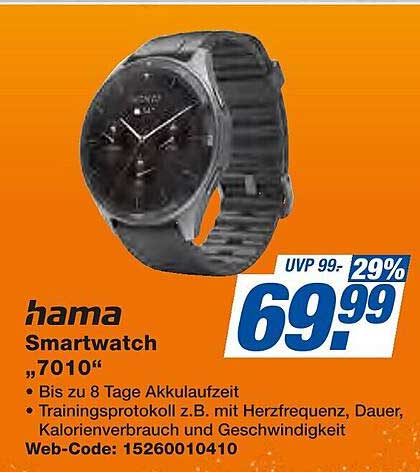 Hama 178627 Smartwatch 9000 Angebot bei MEDIMAX - ProspektGuru.de