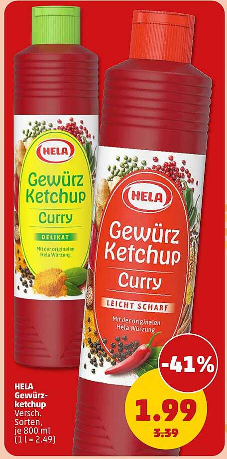 Hela Gewurzketchup Angebot
