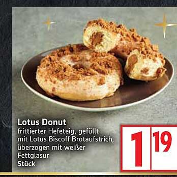 Lotus Donut Angebot bei Edeka - ProspektGuru.de