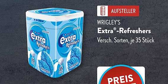 Wrigley's Extra®-Refreshers, Verschiedene Sorten, Je 35 Stück Angebot ...