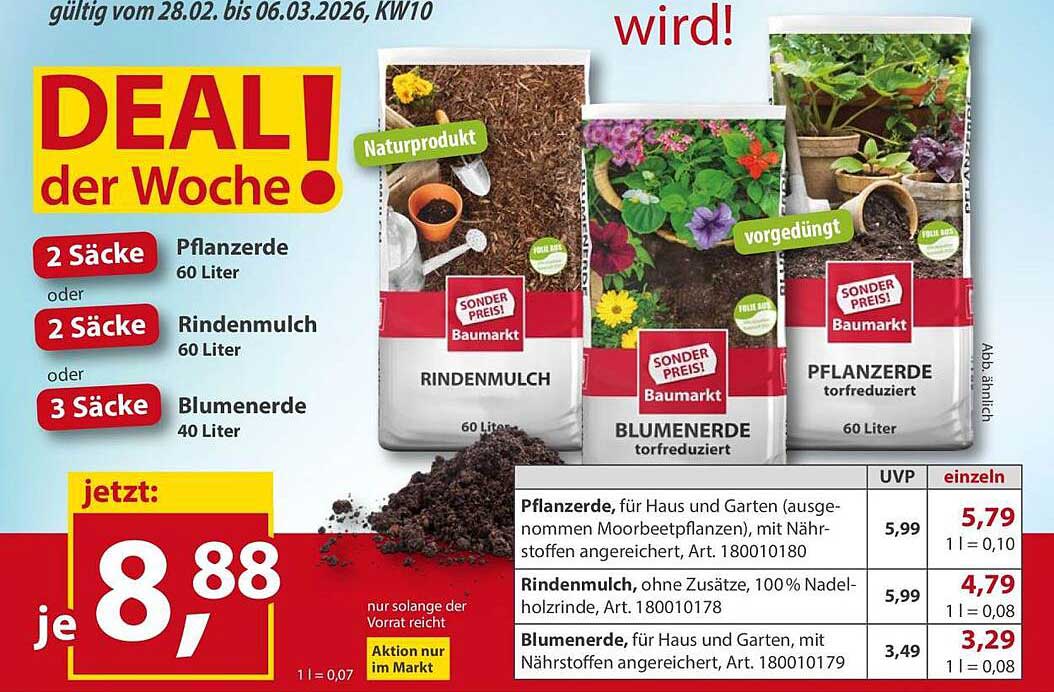 Pflanzerde Angebot Diese Woche