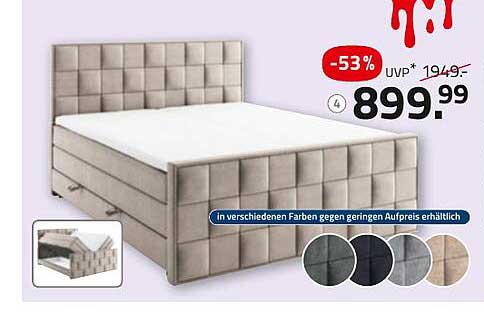 Bett Mit Stauraum Und Stylischem Design - Jetzt Nur 899,99 €! Angebot ...
