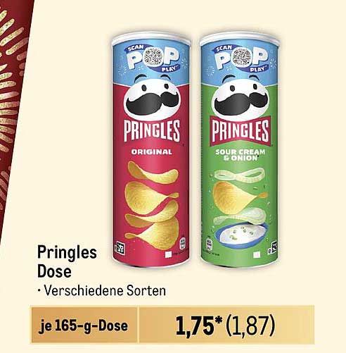 Pringles Dose Angebot bei METRO - ProspektGuru.de