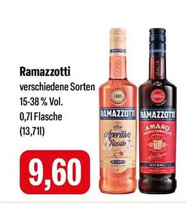 Ramazzotti Im Angebot