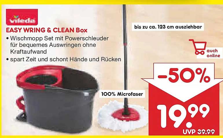 Easy Wring & Clean Box Angebot bei Netto Marken-Discount - ProspektGuru.de