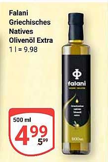 Falani Griechisches Natives Olivenöl Extra Angebot bei Globus ...