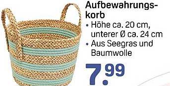 Aufbewahrungskorb Angebot bei Rossmann