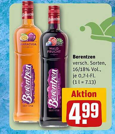 Berentzen Angebot bei REWE - ProspektGuru.de