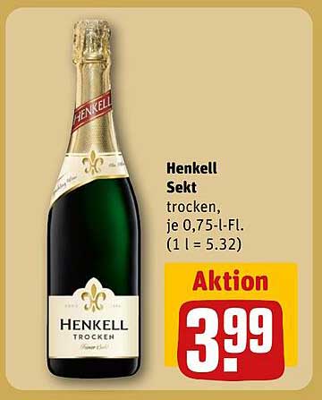 Henkell Sekt Angebot bei REWE