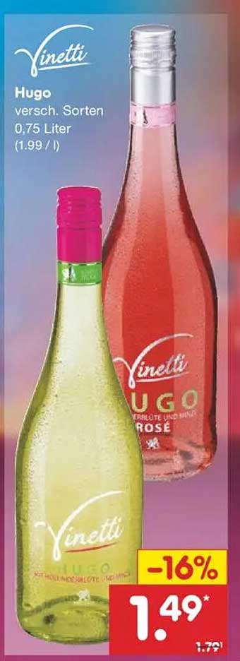 Vinetti Hugo Angebot bei Netto Marken-Discount