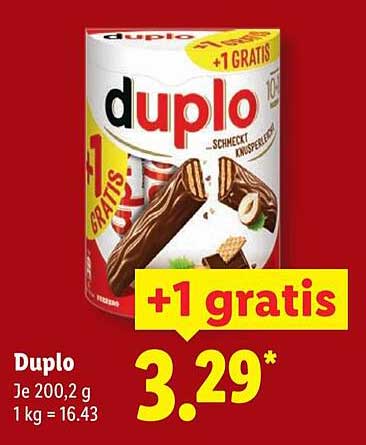 Duplo Angebot bei Lidl - ProspektGuru.de