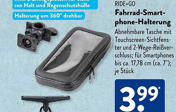 Handyhalterung Fahrrad Aldi