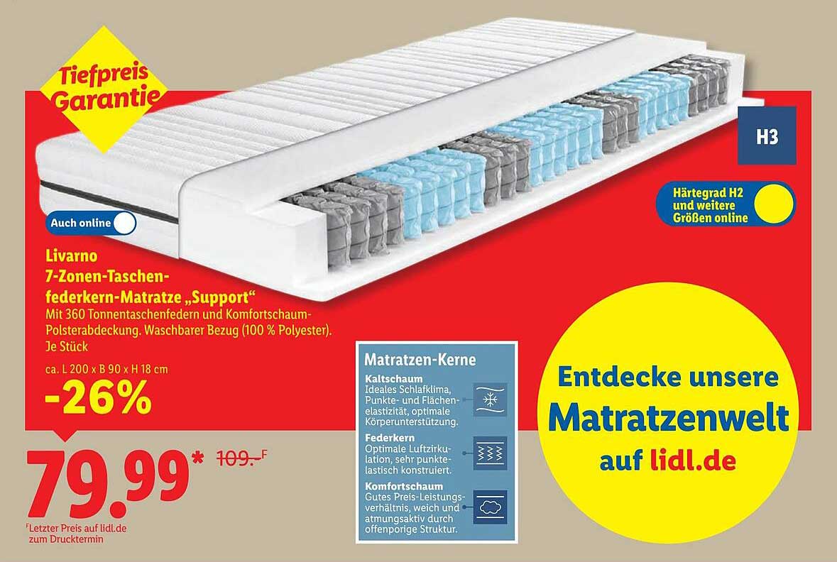 Lidl Matratze Angebot Aktuell