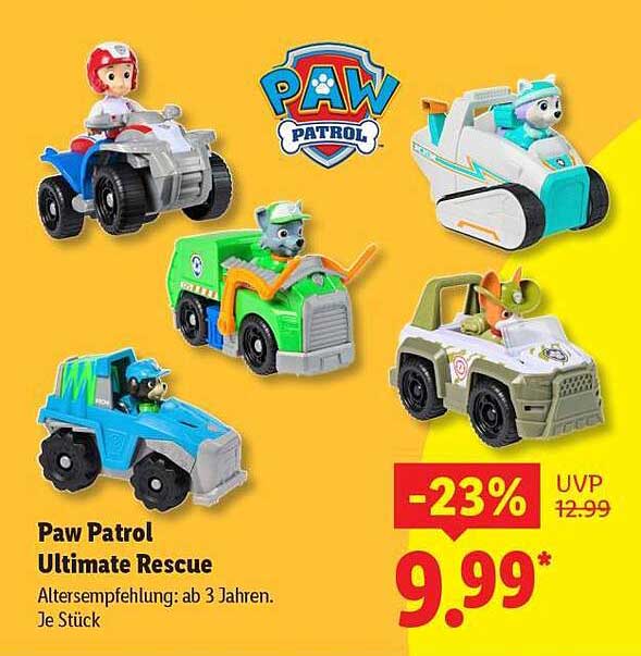 Paw Patrol Ultimate Rescue Angebot bei Lidl - ProspektGuru.de