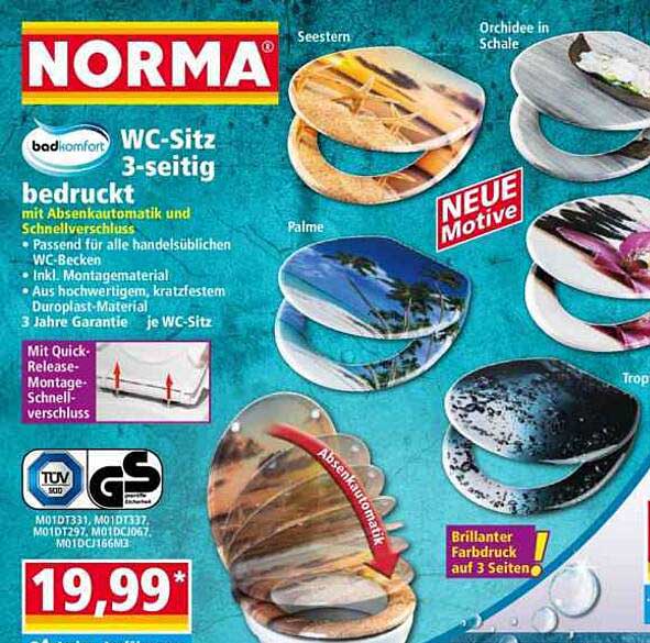 Verwunderlich Wc Sitz Norma Bilder