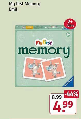 My First Memory Emil Angebot bei Rossmann - ProspektGuru.de