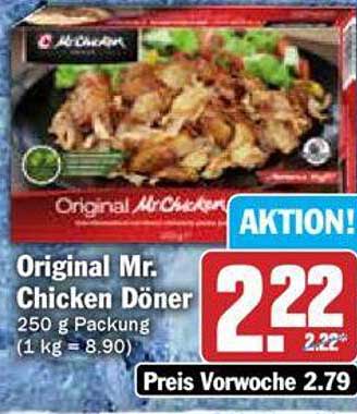 Original Mr. Chicken Döner Angebot bei Hit