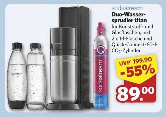 Sodastream Duo-Wassersprudler Titan Angebot bei Combi - ProspektGuru.de