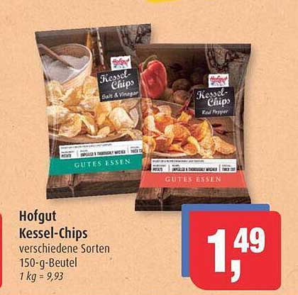 Hofgut Kessel-Chips Angebot bei Markant