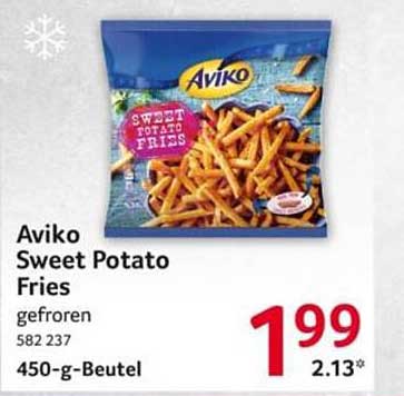 Aviko Sweet Potato Fries 450 G Angebot bei Selgros - ProspektGuru.de