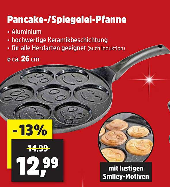 Pancake-/Spiegelei-Pfanne Angebot bei Thomas Philipps - ProspektGuru.de
