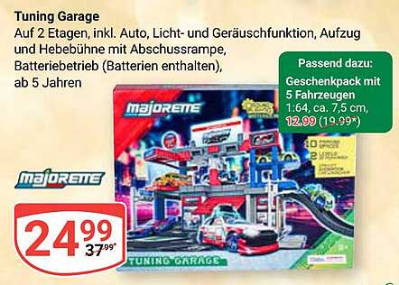 Tuning Garage - Majorette Angebot bei Globus - ProspektGuru.de