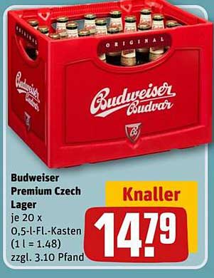 Budweiser Im Angebot