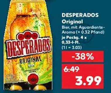 Desperados Original Angebot bei Kaufland - ProspektGuru.de