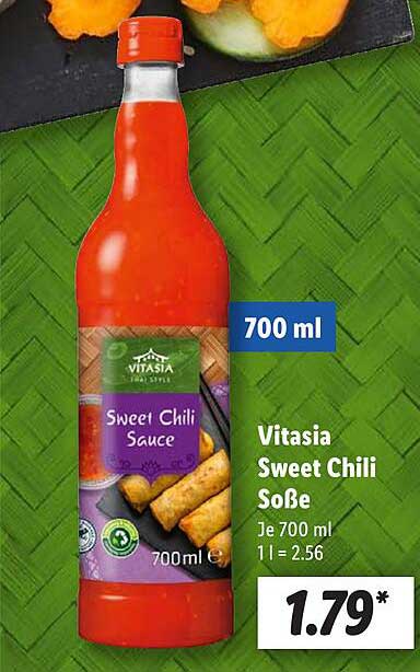 Vitasia Sweet Chili Soße Angebot bei Lidl - ProspektGuru.de