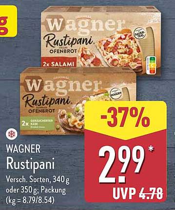 Wagner Rustipani Angebot bei Aldi Nord - ProspektGuru.de