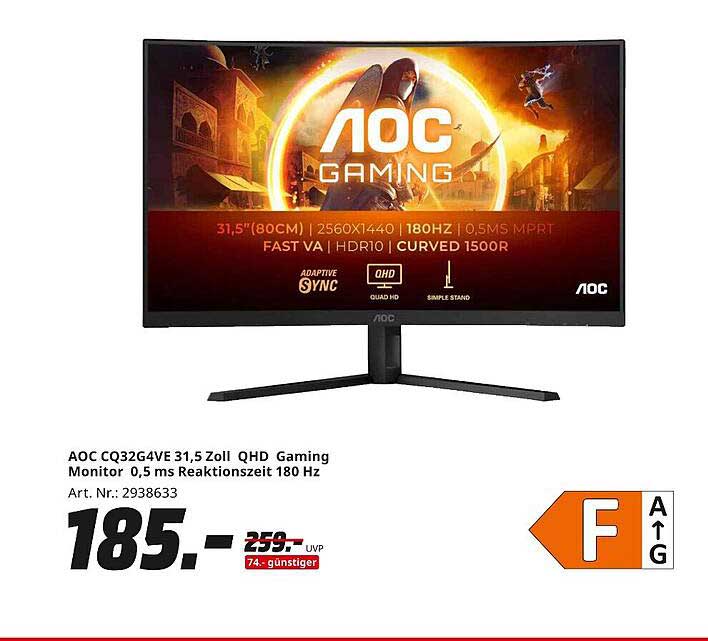 Acer Gaming-Monitor Nitro Vg270Uqbimpx Angebot bei Expert - ProspektGuru.de