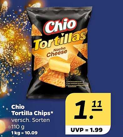 Chio Tortilla Chips - Nacho Cheese Angebot bei NETTO - ProspektGuru.de