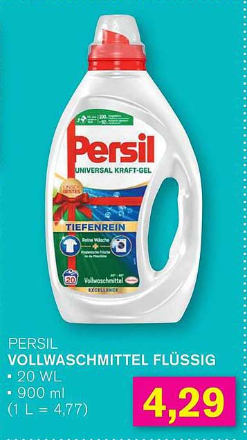 Persil Vollwaschmittel Flüssig 900 Ml Angebot bei KODi - ProspektGuru.de