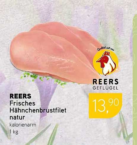 Reers Frisches Hähnchenbrustfilet Natur Angebot bei Dornseifer ...