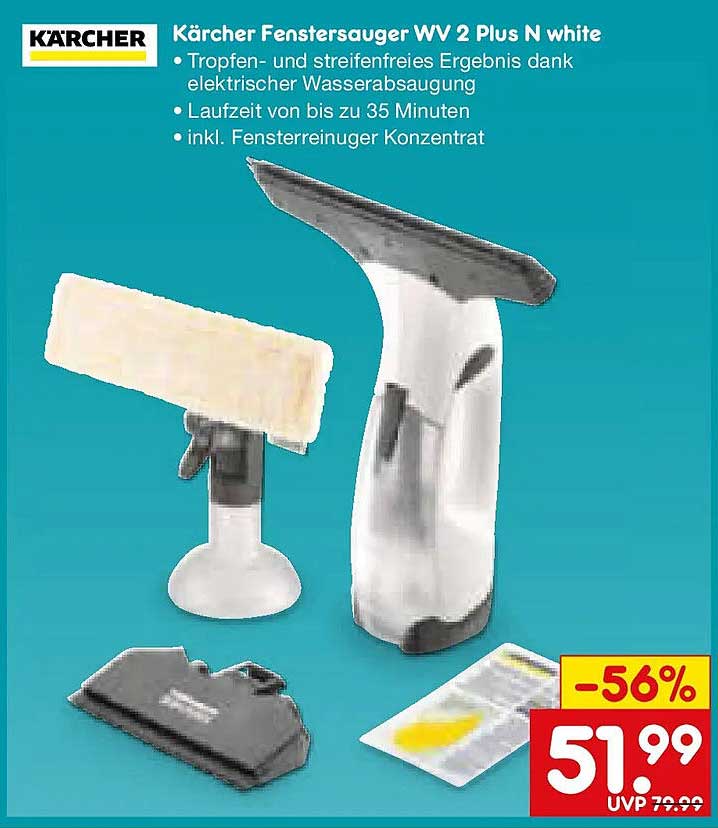 Angebot Karcher Fenstersauger