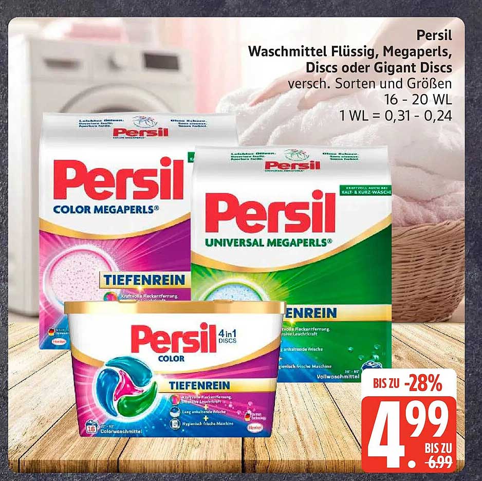 Elegantes Persil Angebot 120 Wãschen Bilder