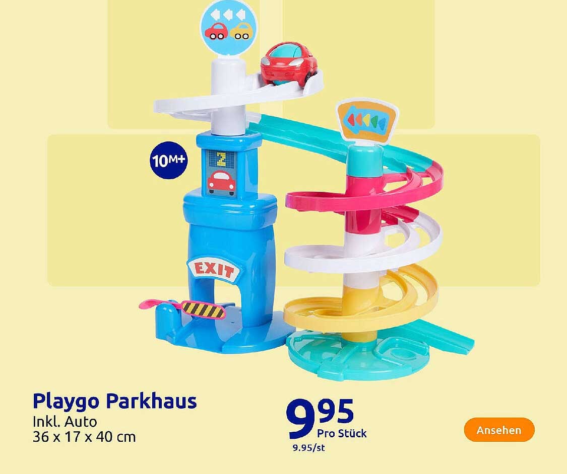 Playgo Parkhaus Angebot bei Action