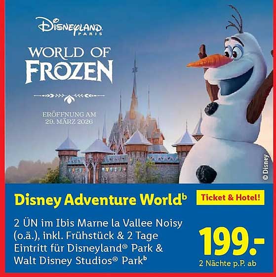 Disney Adventure Worldb Angebot bei Lidl - ProspektGuru.de