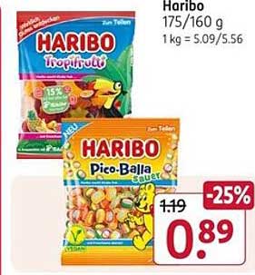 Haribo Pico-Balla Sauer Angebot bei Rossmann - ProspektGuru.de