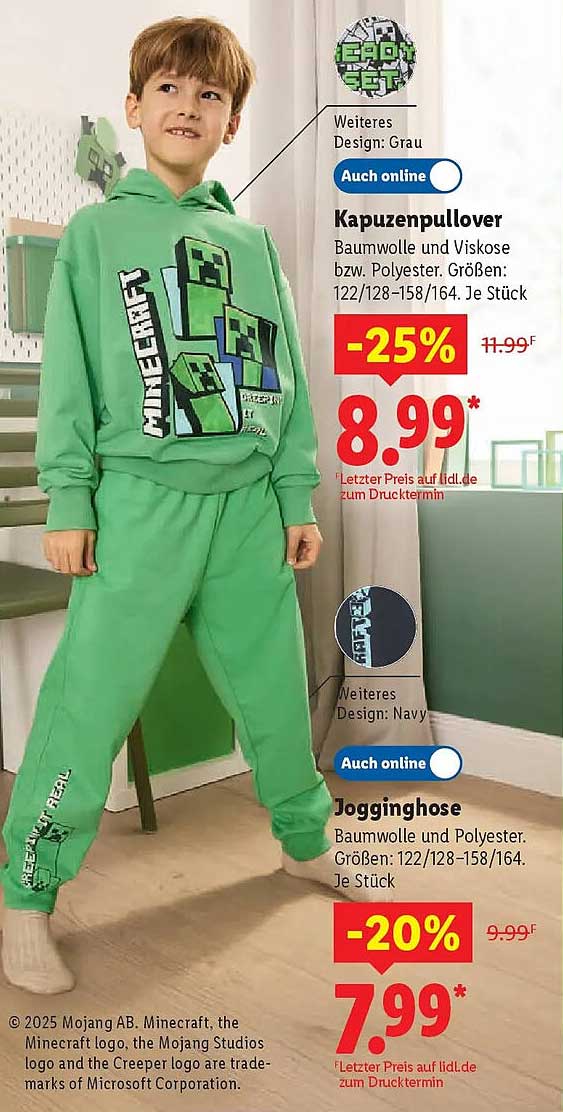 Kapuzenpullover Angebot bei Lidl - ProspektGuru.de