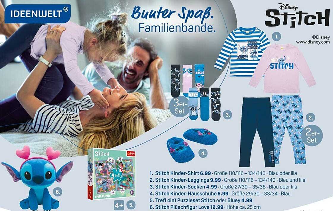 Stitch Kinder-Shirt Angebot bei Rossmann - ProspektGuru.de