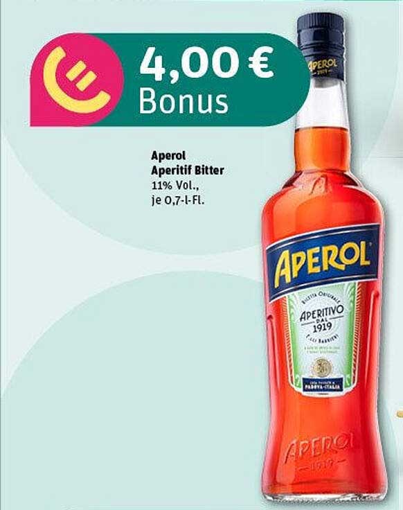 Aperol Aperitif Bitter Angebot bei REWE