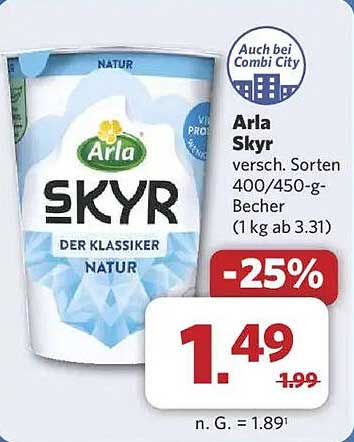 Arla Skyr Angebot bei Combi