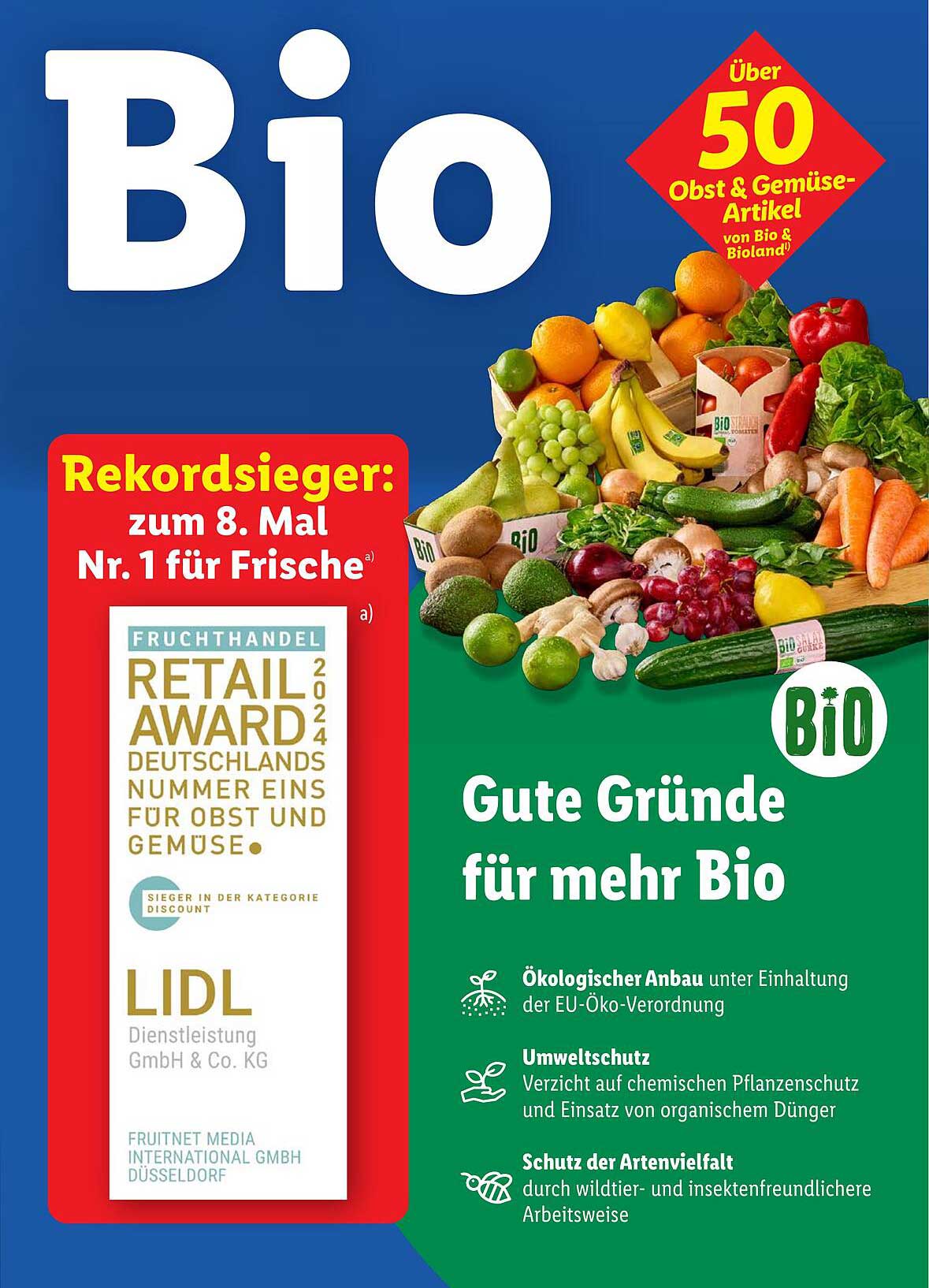 Bio Angebot bei Lidl