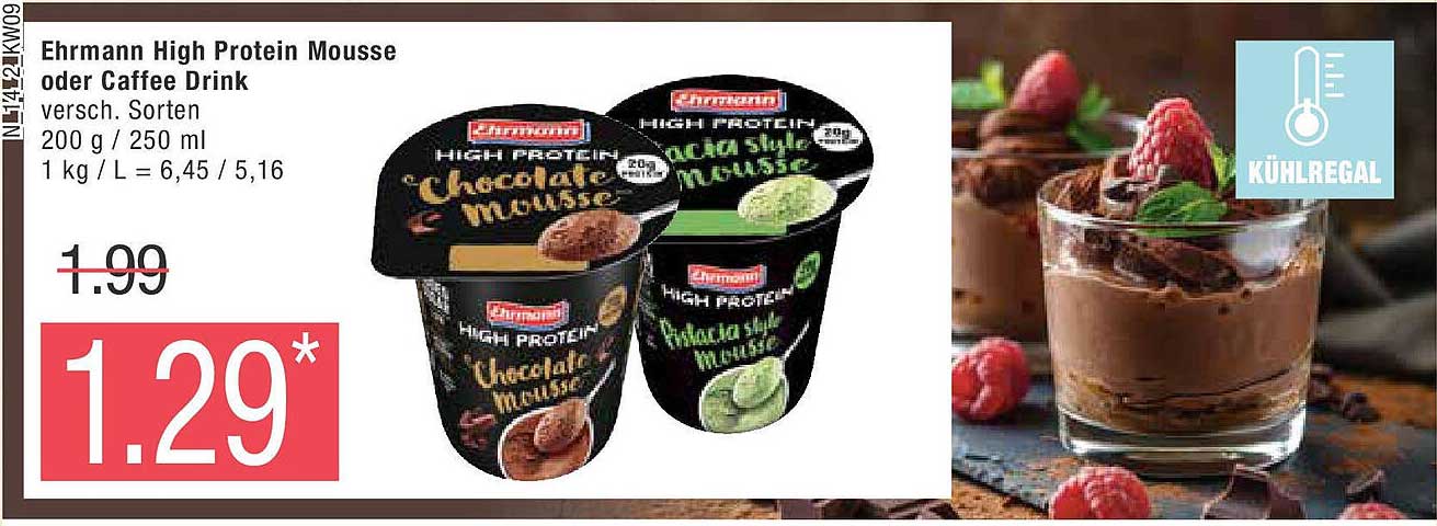 Ehrmann High Protein Mousse Angebot bei Marktkauf - ProspektGuru.de