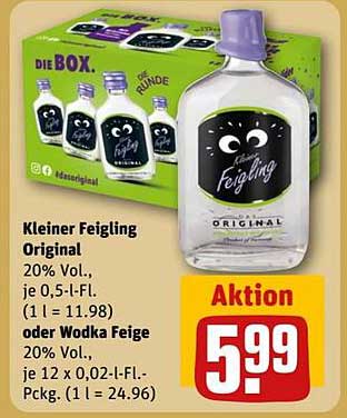 Kleiner Feigling Original Angebot bei REWE Center