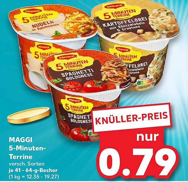 Maggi 5-Minuten-Terrine Angebot bei Kaufland