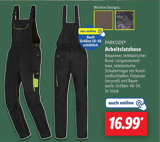 Wunderschone Arbeitslatzhose Damen Lidl Ebenbild