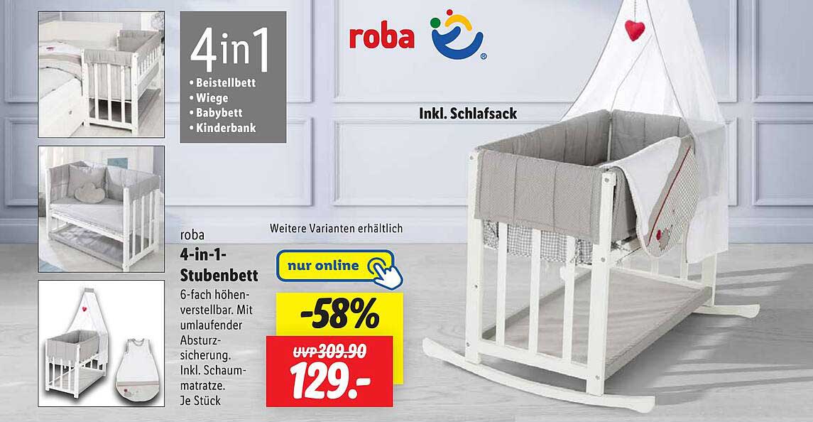 Roba Stubenbett 4 In 1